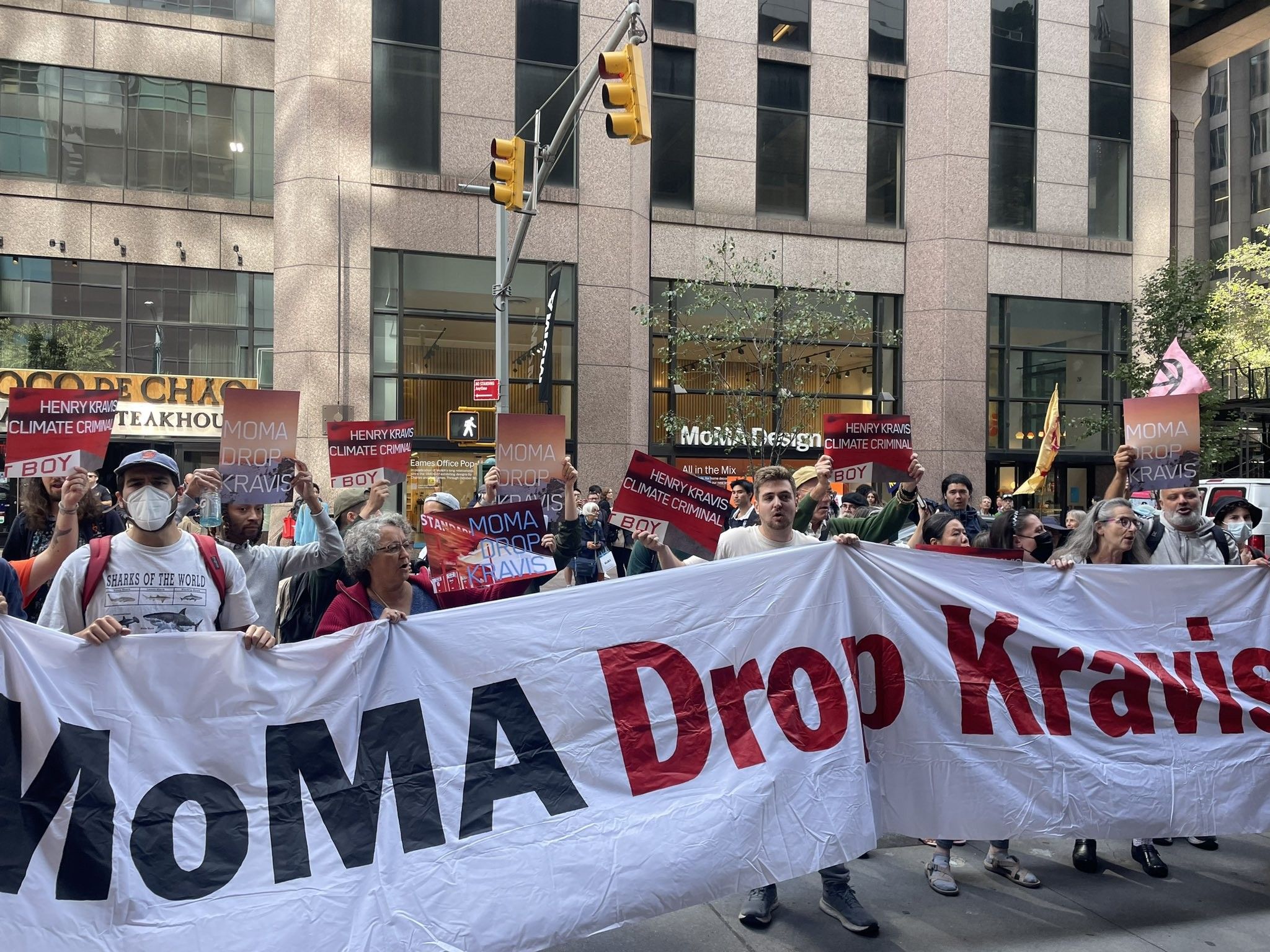 Climate activists arrested during protest at MoMA | blooloop