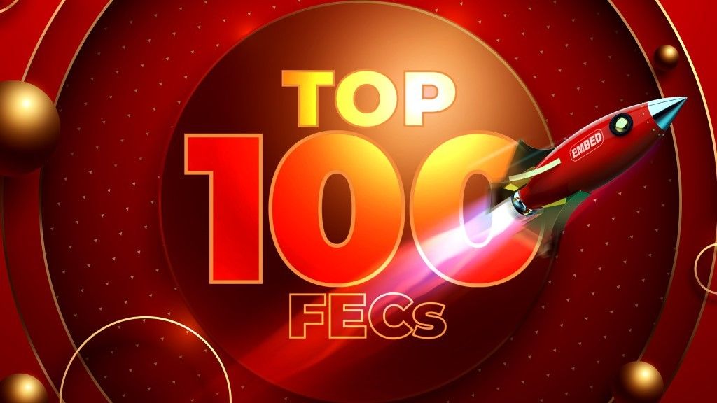 Embed | reveals Top 100 FECs | blooloop