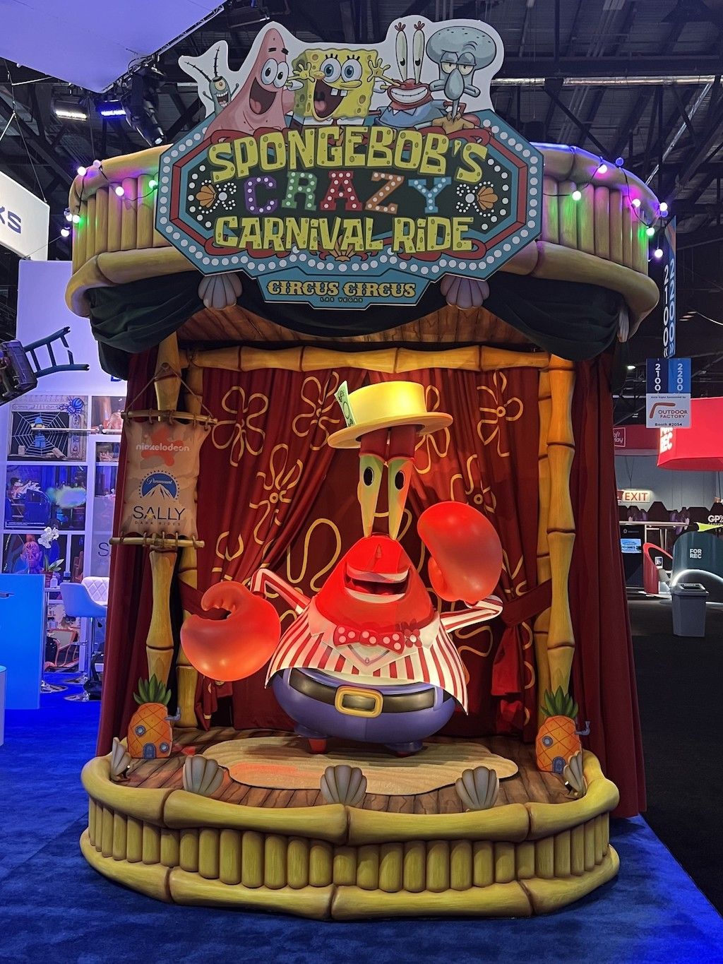Sally Dark Rides | SpongeBob SquarePants dark rides | blooloop