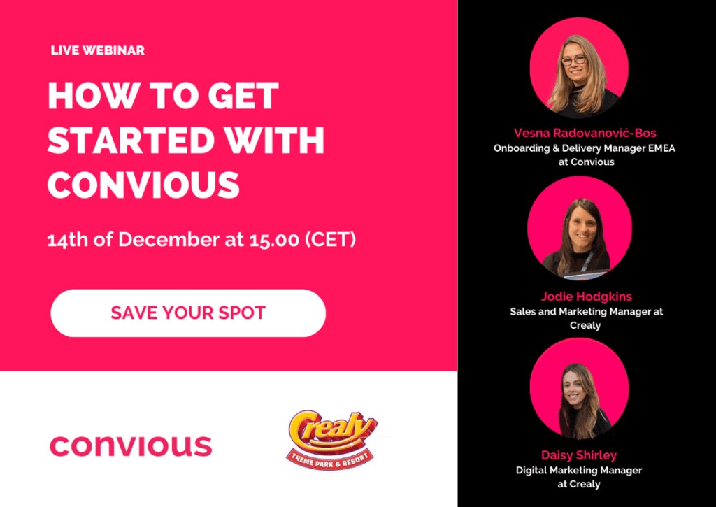 Convious | How to get started with Convious webinar | blooloop Convious | How to get started with Convious webinar | blooloop
