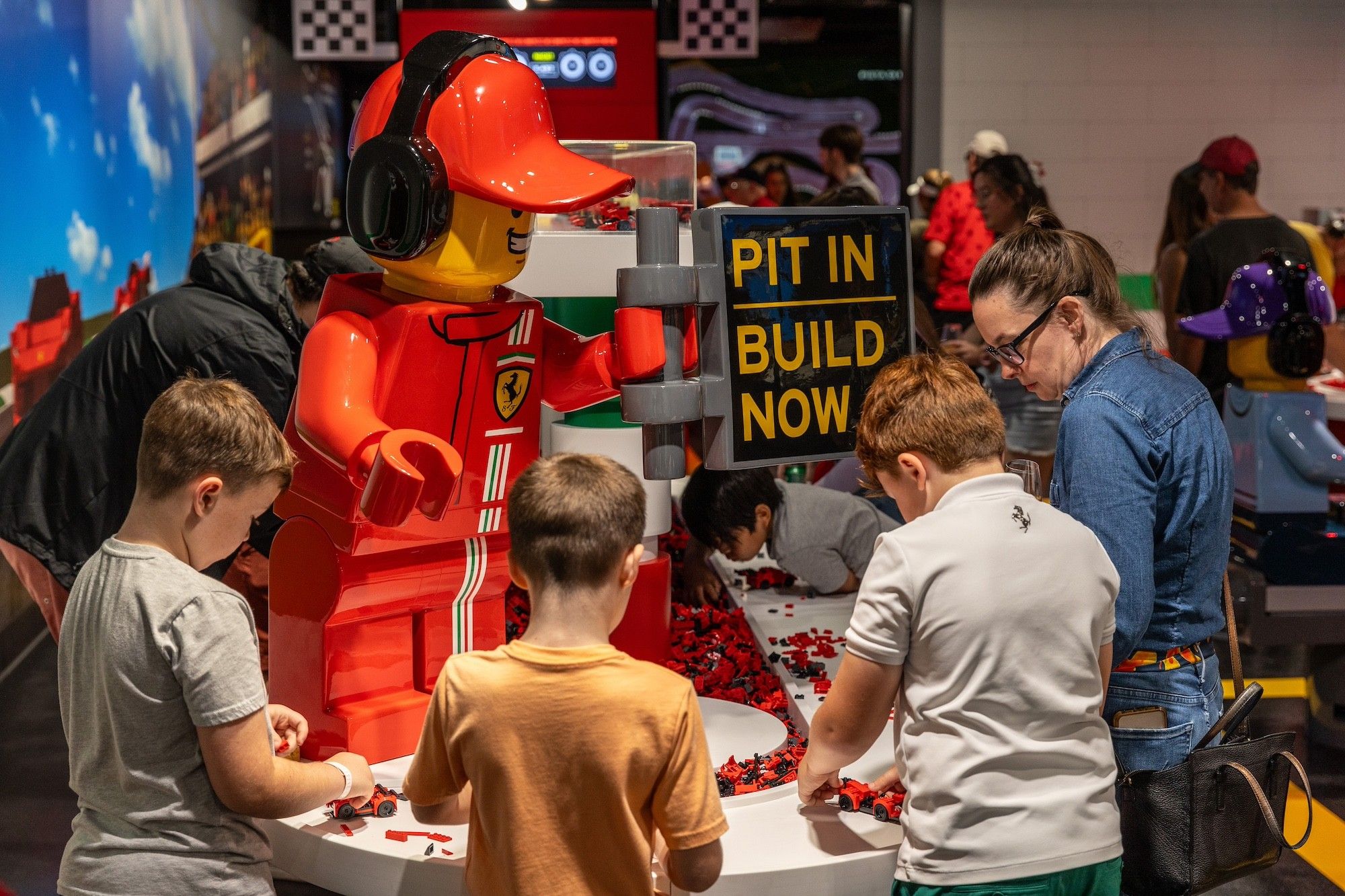 Legoland Florida opens new Lego Ferrari Build and Race | blooloop