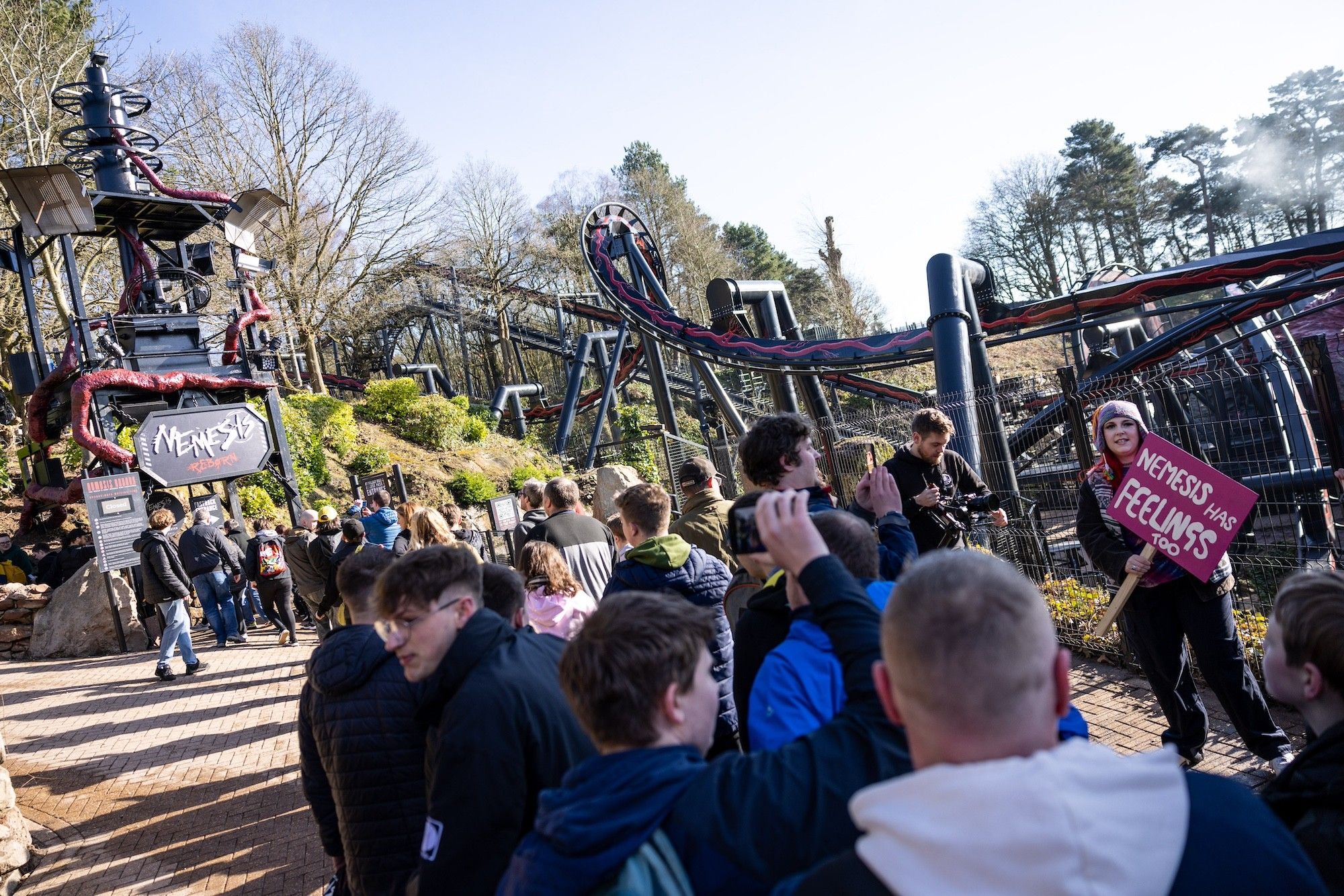 Nemesis Reborn opens at Alton Towers with long queues | blooloop