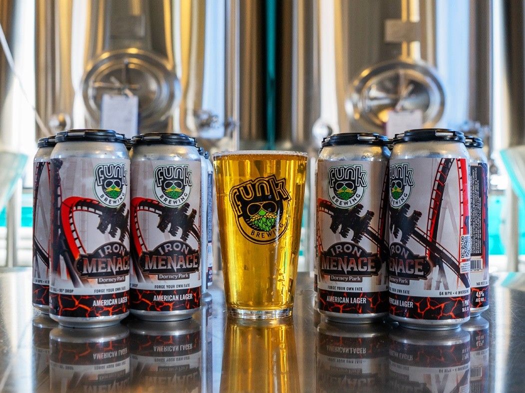 Dorney Park promotes coaster with Iron Menace lager | blooloop