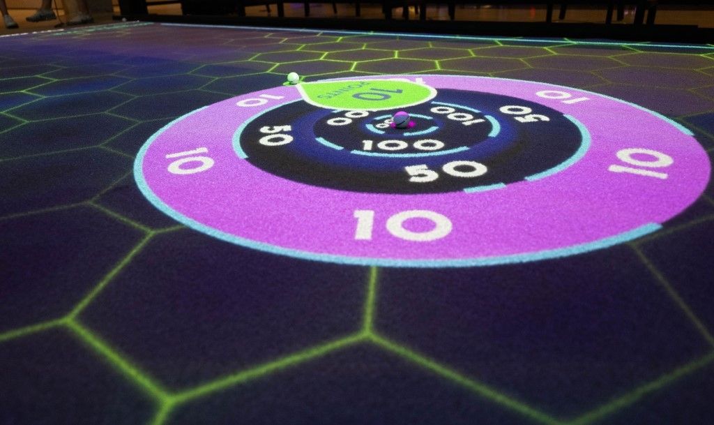 Christie | illuminates Atomic Golf in Las Vegas | blooloop