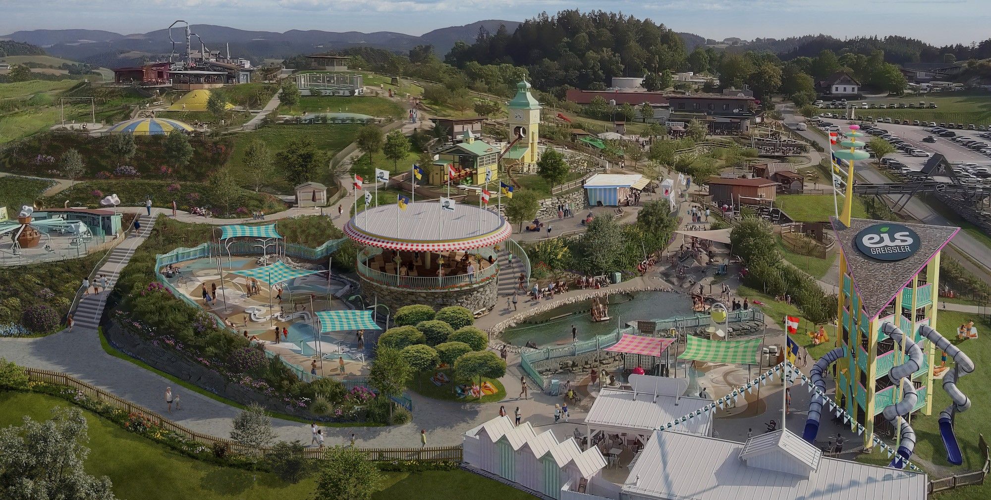 Europa-Park unveils Voltron Nevera coaster train | blooloop