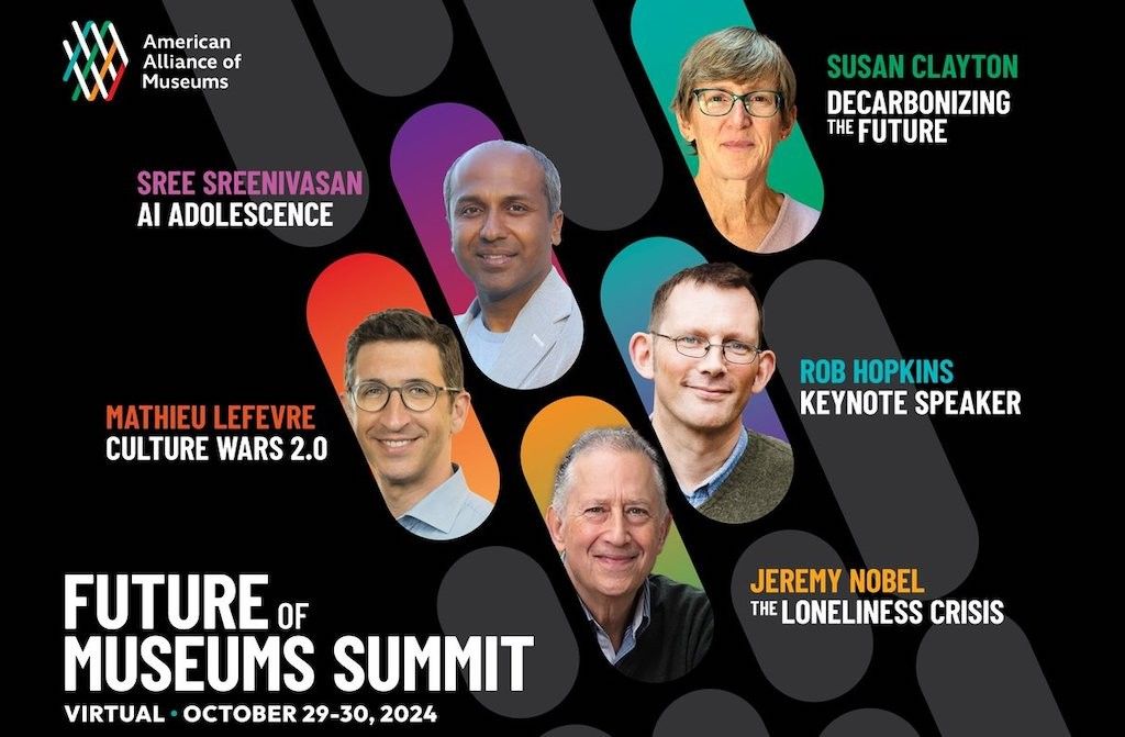 AAM | keynote 2024 Future of Museums Summit | blooloop