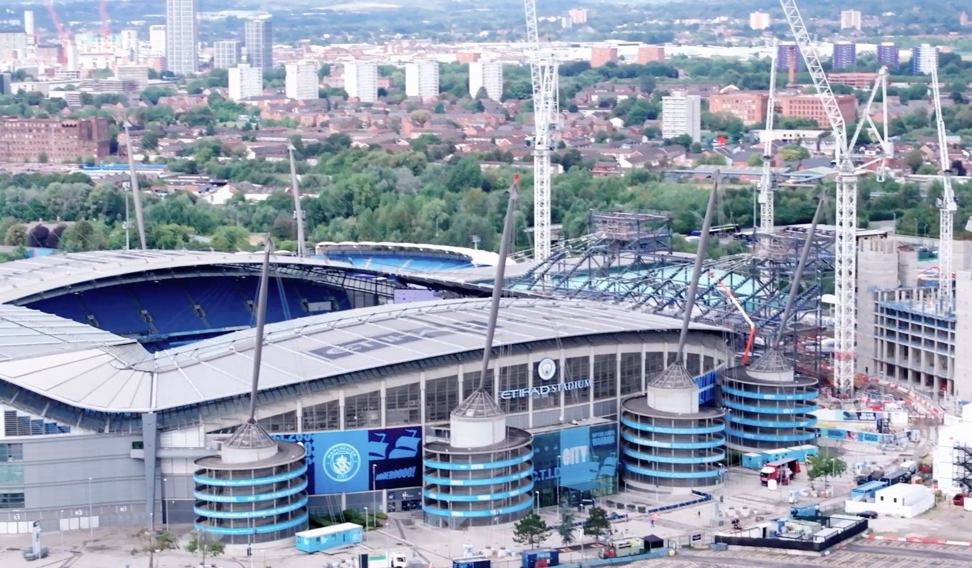 Etihad Stadium Expansion Plan New Images Of How Manchester City