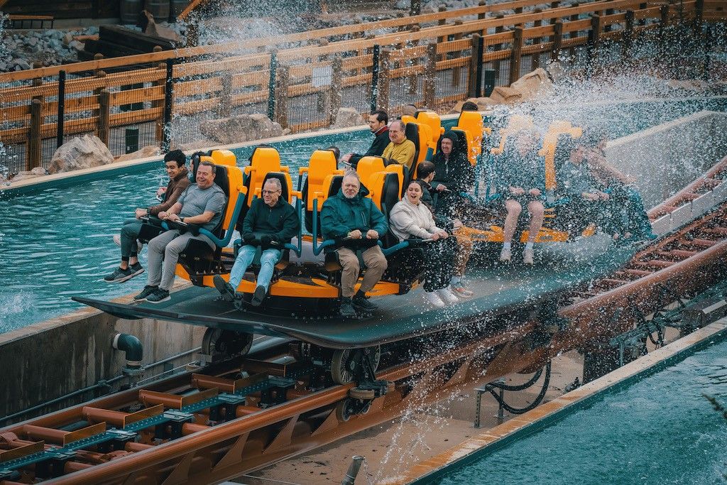 Intamin | Georgia Gold Rusher | Six Flags | blooloop