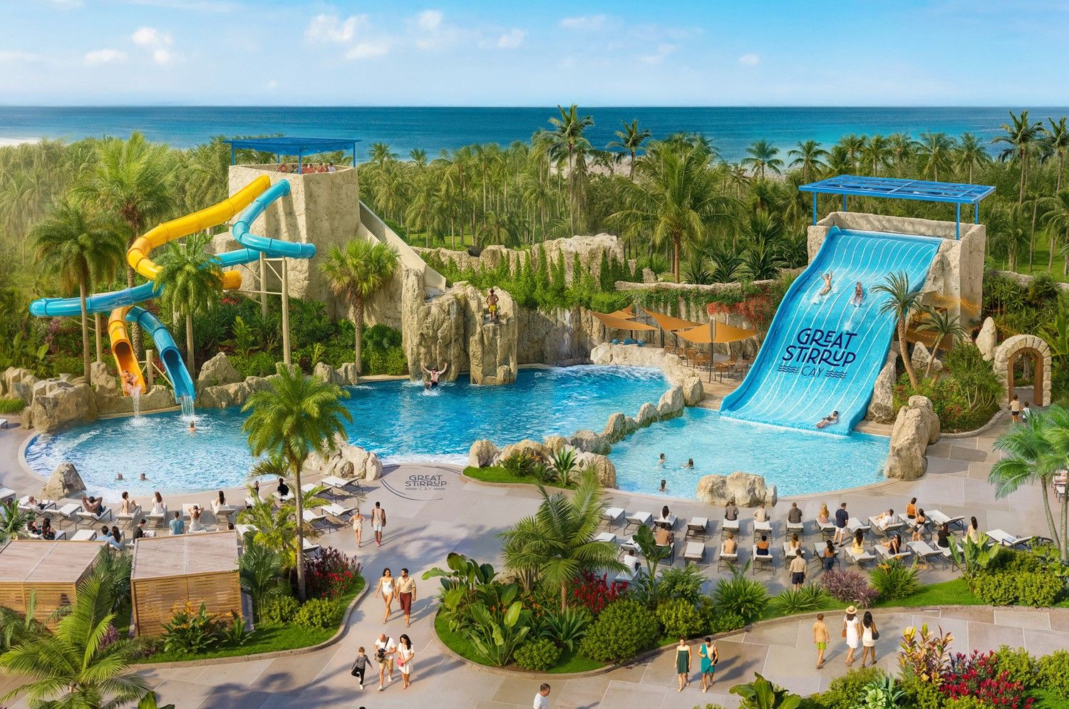 Norwegian Cruise Line unveils new water park for island | blooloop